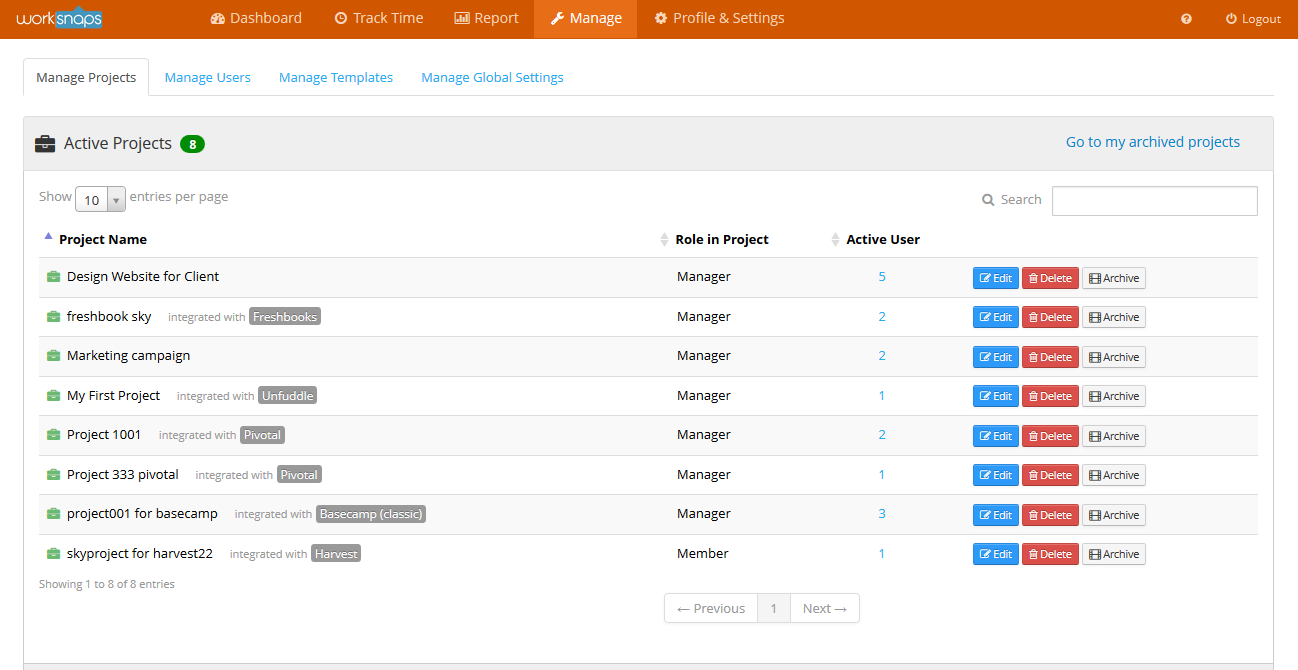 Time Tracking Software | Remote Project Tracking | Worksnaps